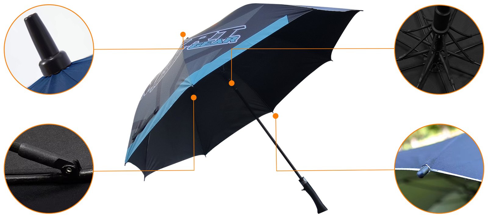 Golf umbrella -Dtent Customized high quality umbrella